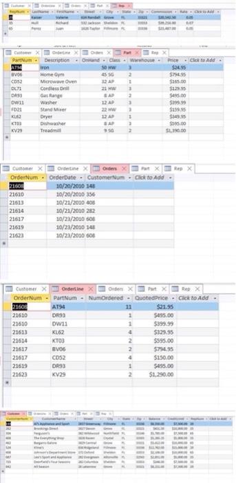 Solved 9.Use a subquery to find the rep number, last name, | Chegg.com