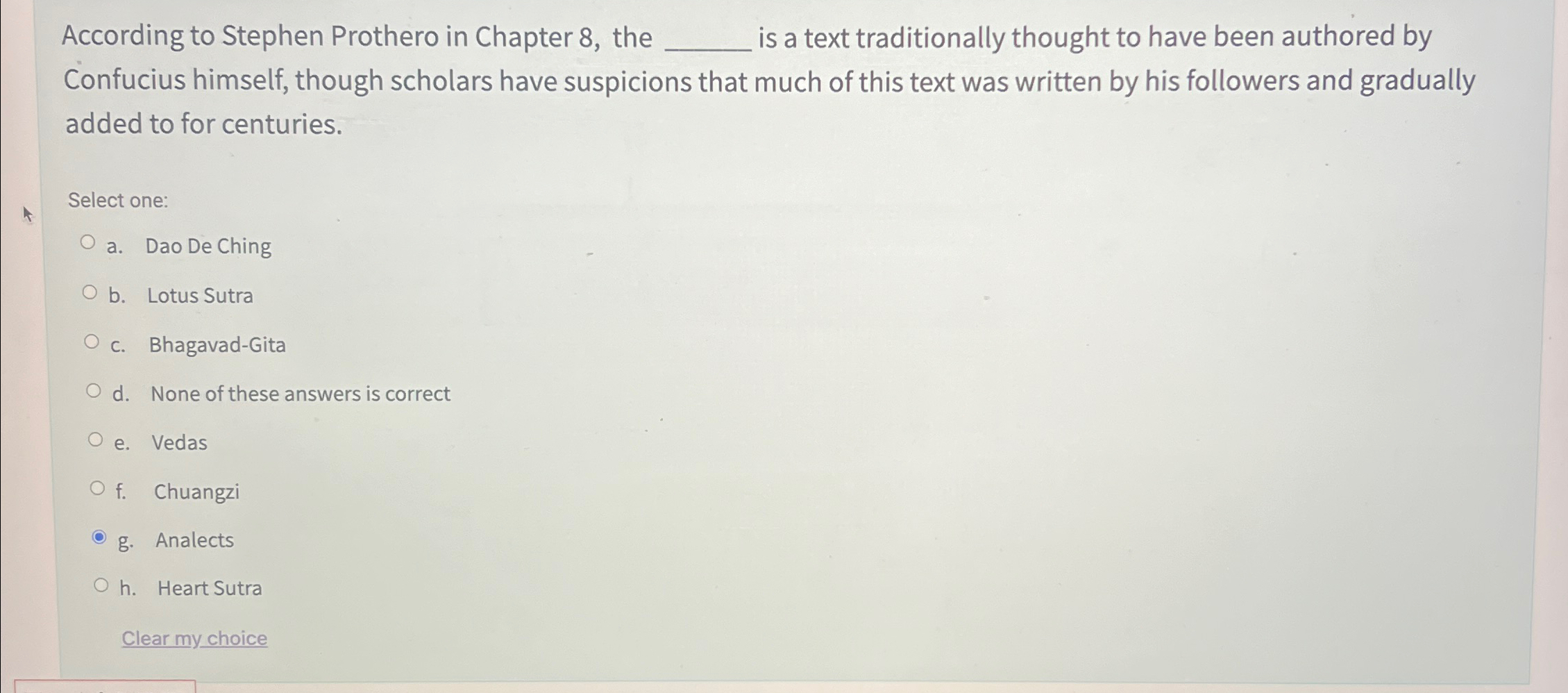 Solved According to Stephen Prothero in Chapter 8, ﻿the q, | Chegg.com