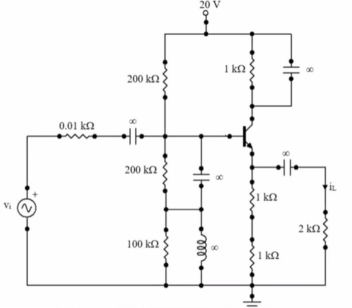 Solved Given the following NPN BJT circuit assuming VBE= | Chegg.com