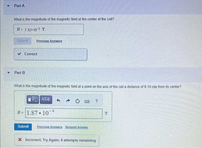 Solved A closely wound, circular coil with a diameter of | Chegg.com