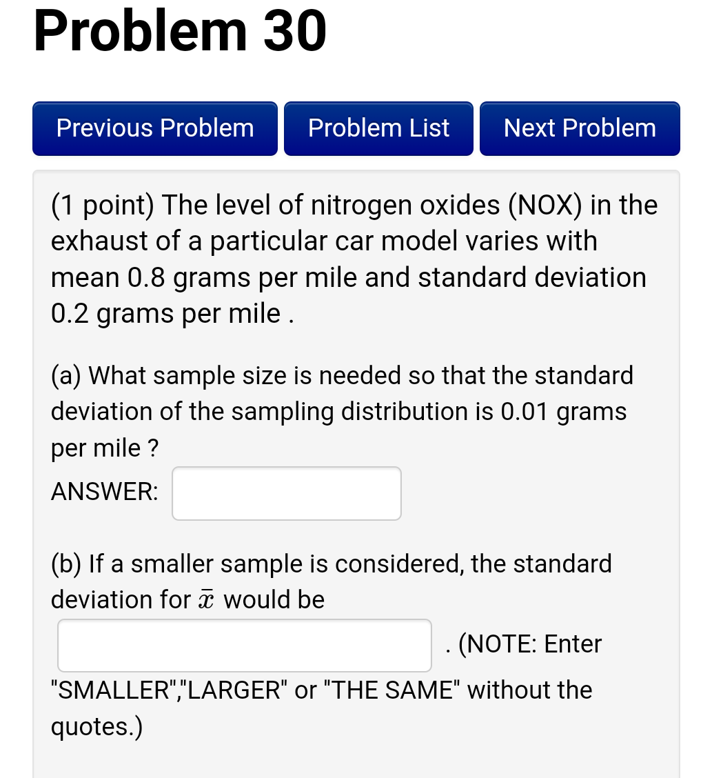 Solved A sample of 12 measurements has a mean of 31 and a | Chegg.com