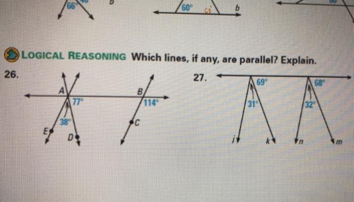 Solved 60 LOGICAL REASONING Which lines, if any, are | Chegg.com