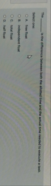 [Solved]: The is the difference between both the allotted t