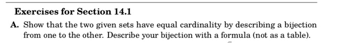 Solved Exercises for Section 14.1 A. Show that the two given | Chegg.com
