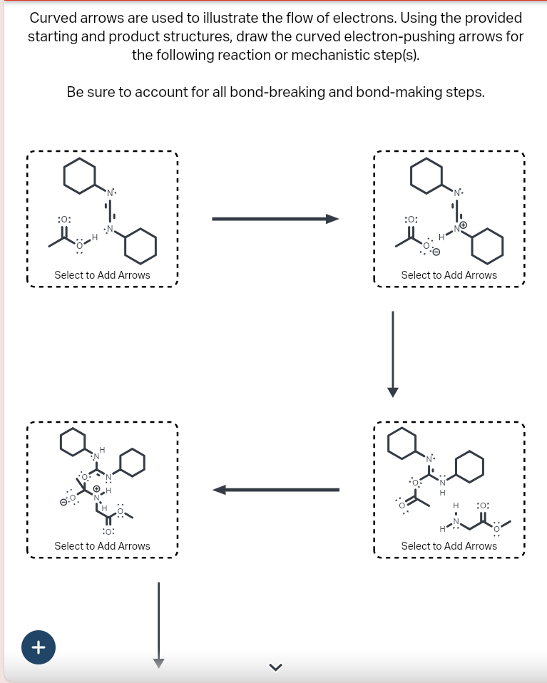Solved Draw the arrows exactly in the structures in the | Chegg.com