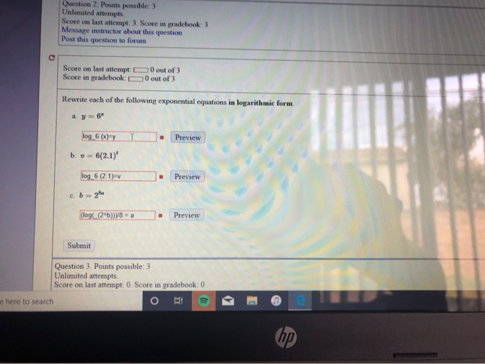 Solved Question 2 Points possible: 3 Unlimited attempts | Chegg.com