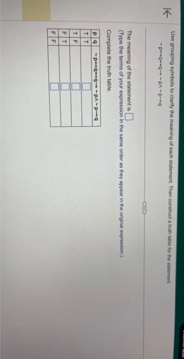 Solved Use grouping symbols to clarify the meaning of each | Chegg.com