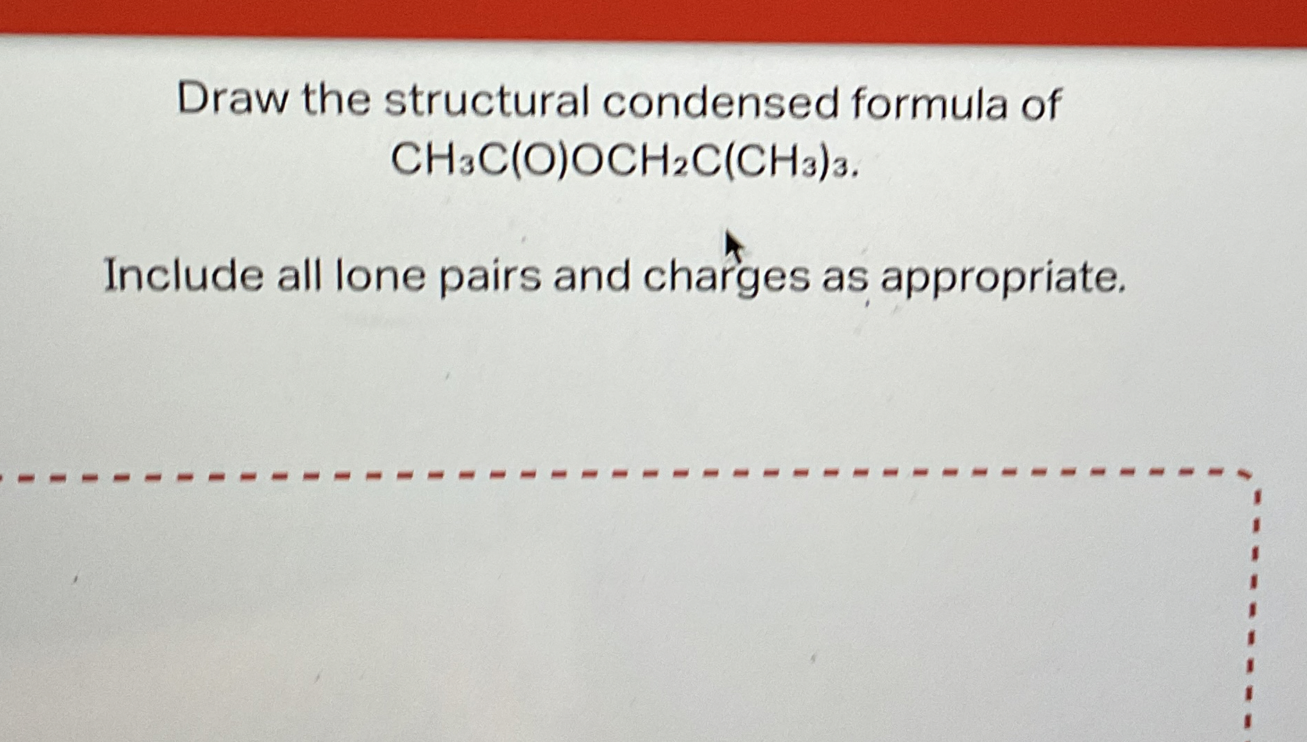 Solved Draw the structural condensed formula | Chegg.com