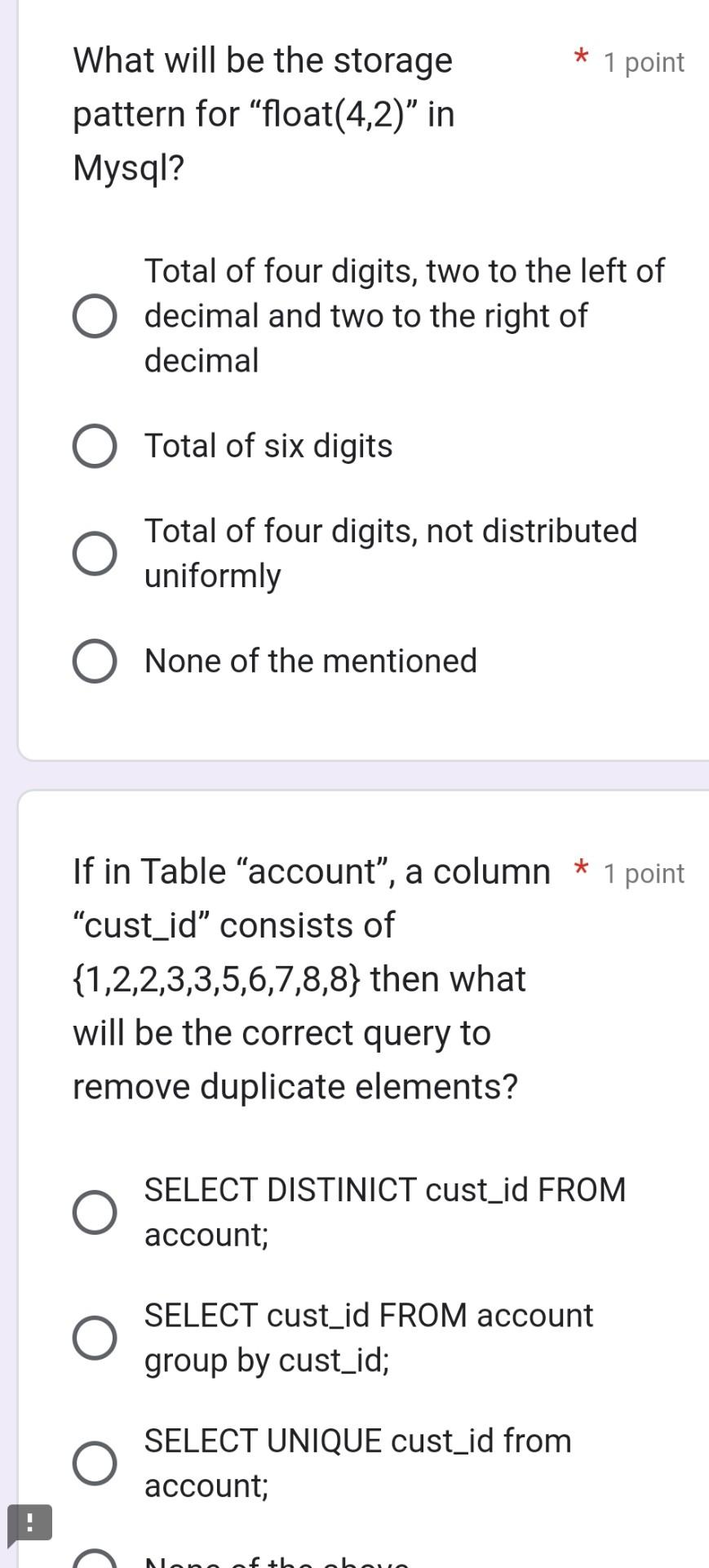 Solved What is the difference between * 1 point !!(obj1 \&\& | Chegg.com
