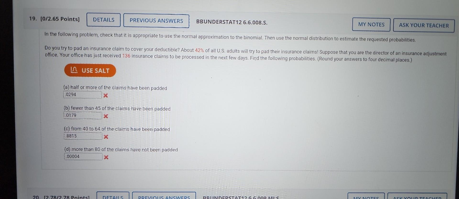 Solved In The Following Problem Check That It Is