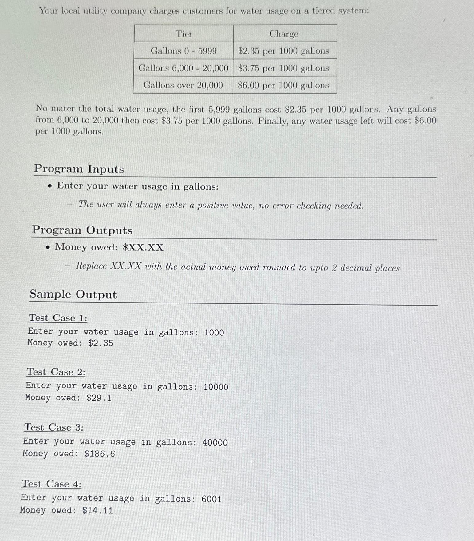 Solved Python and use only if elif else statements (no | Chegg.com