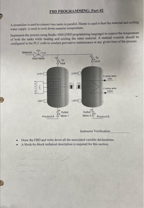 Solved A streamline is used to connect two tanks in | Chegg.com