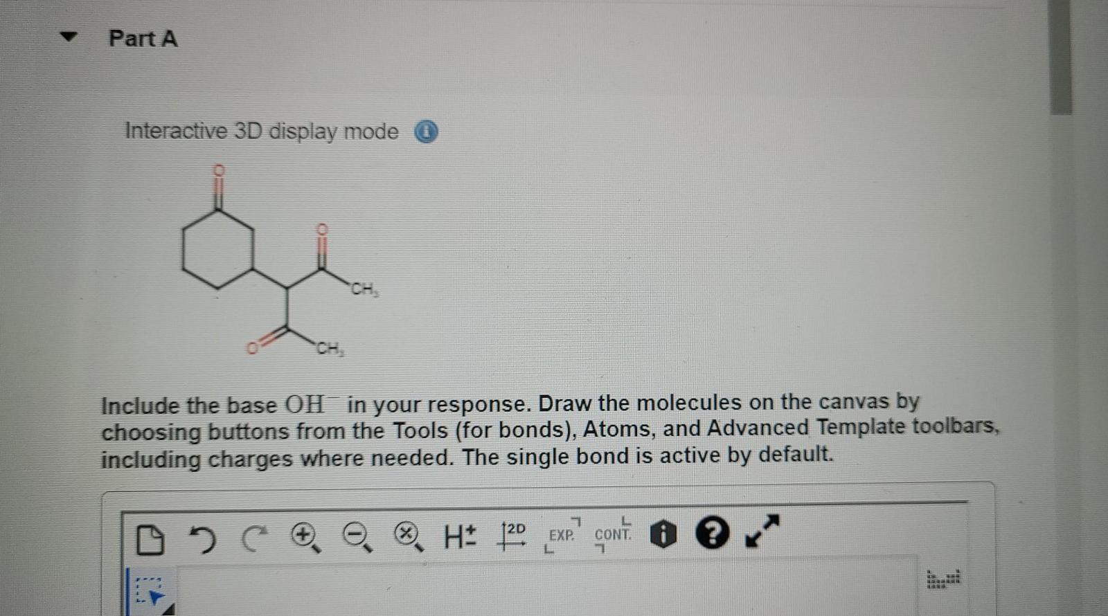 Solved Part A Interactive 3D display mode 0 au Include the | Chegg.com