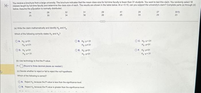 Solved classes tagptal by full-time faouly and determine the | Chegg.com