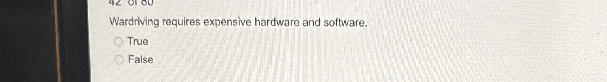 Solved Wardriving requires expensive hardware and | Chegg.com