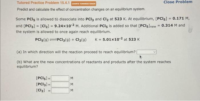 Solved Tutored Practice Problem 15 4 1 Counts Towards Grade