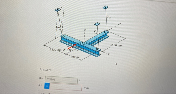 Solved The two I-beams are welded together and are initially | Chegg.com