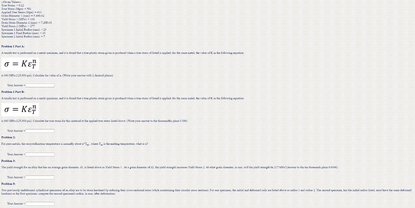 Solved I need only problem 2, 3 and 5 don't use internet | Chegg.com