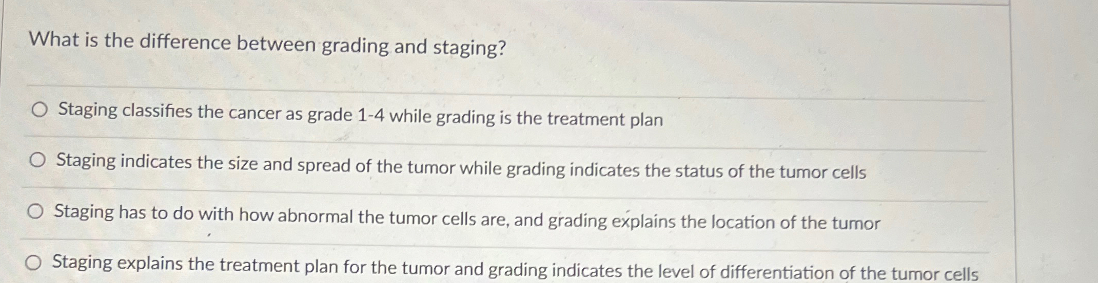 Solved What is the difference between grading and | Chegg.com