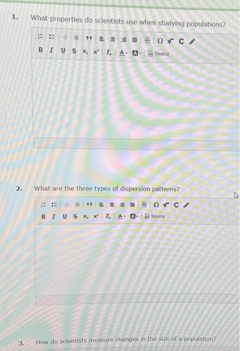 Solved What properties do scientists use when studying | Chegg.com