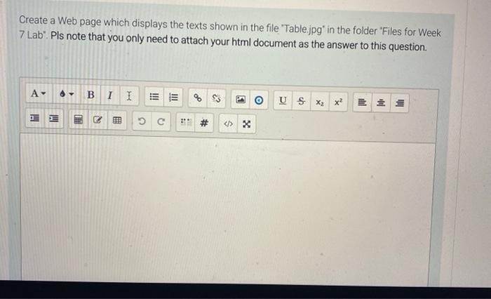 Solved Create a Web page which displays the texts shown in | Chegg.com