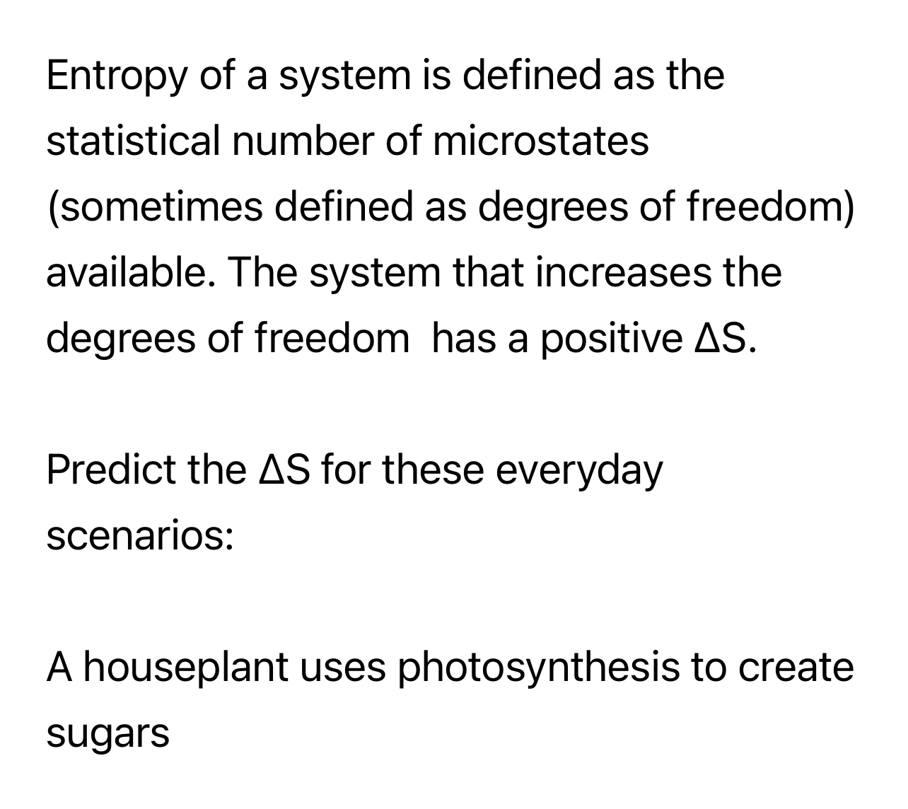 Solved Entropy of a system is defined as the statistical | Chegg.com