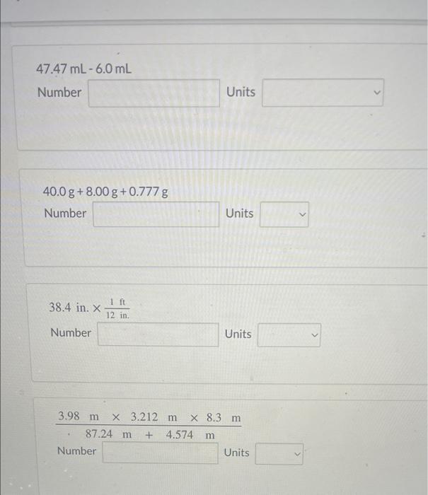 Solved do not use scientific notation. perform the | Chegg.com