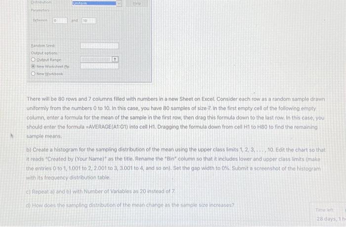 Solved This question explores the effect of the sample size | Chegg.com