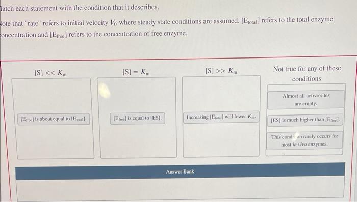 Solved atch each statement with the condition that it | Chegg.com