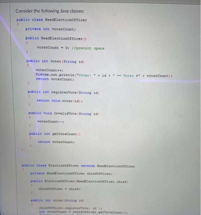 Solved Which of the following Java types can NOT be | Chegg.com