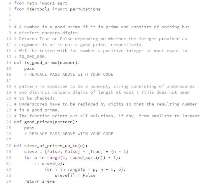 Solved A number is said to be a good prime if it is prime | Chegg.com