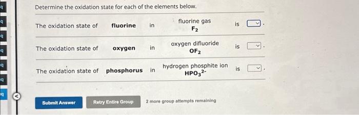 Solved Use the rules (in order) to assign oxidation numbers | Chegg.com