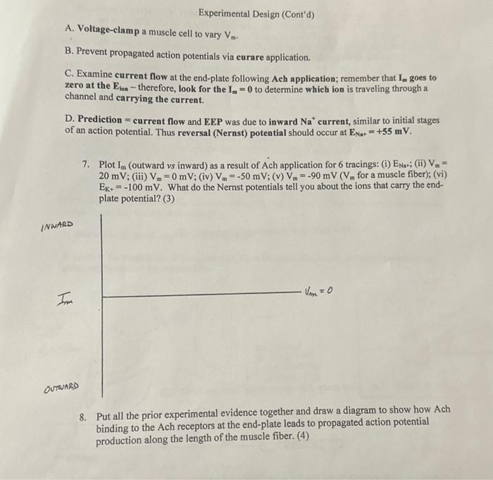 Solved B. Prevent propagated action potentials via curare | Chegg.com