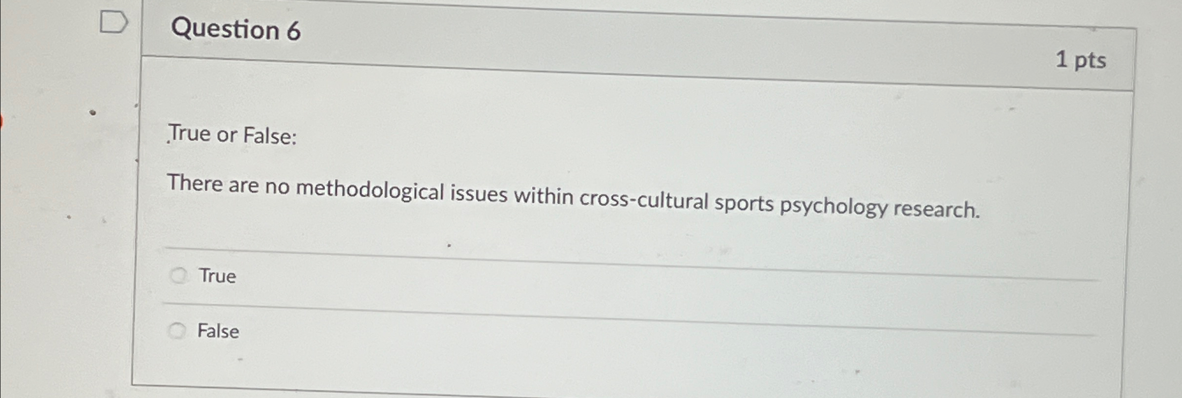 Solved Question 61 ﻿ptsTrue or False:There are no | Chegg.com