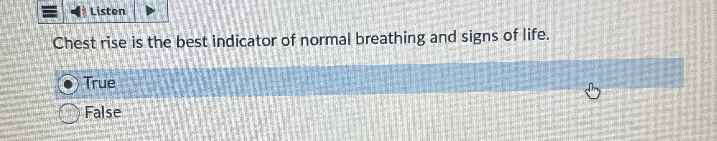Solved Listenhest rise is the best indicator of normal | Chegg.com