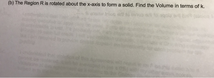 Solved 11. Let f(x) = e2x. Let R be the region in the first | Chegg.com