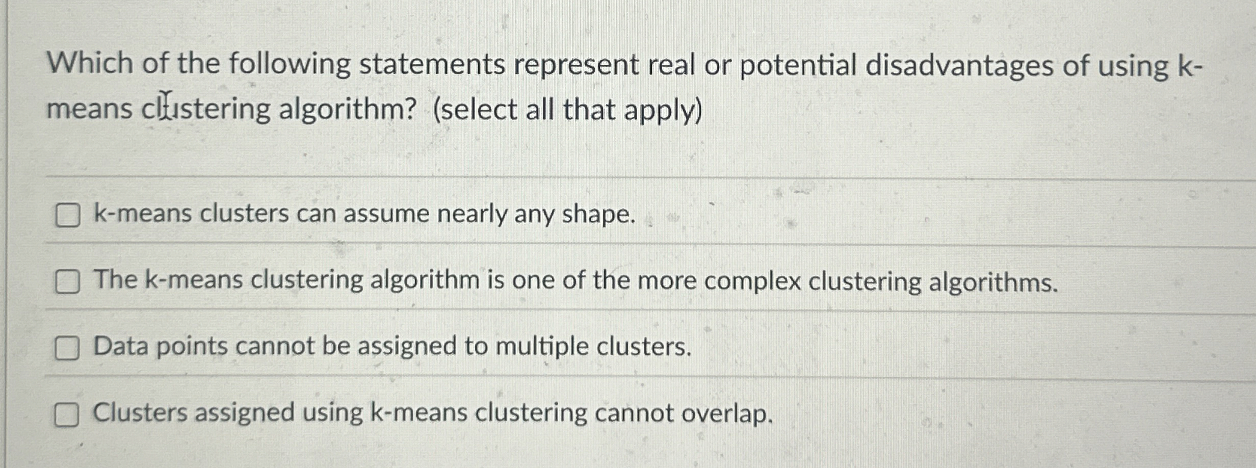 Solved Which of the following statements represent real or | Chegg.com
