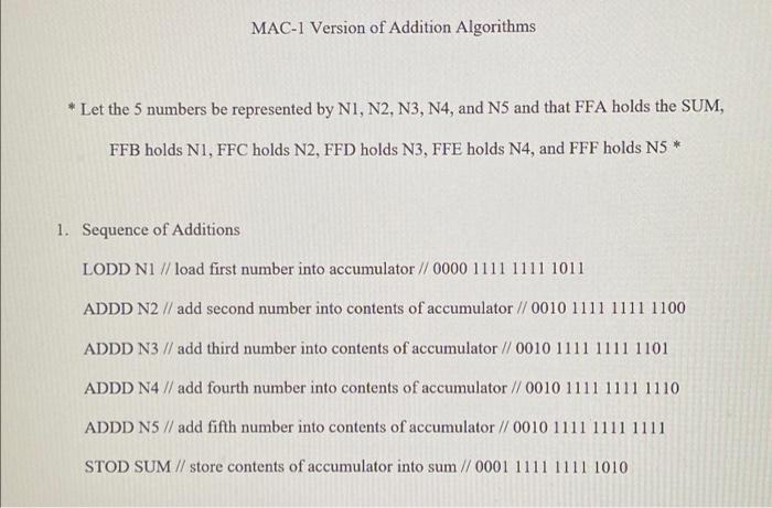 Solved Computer Architecture Translate the following | Chegg.com