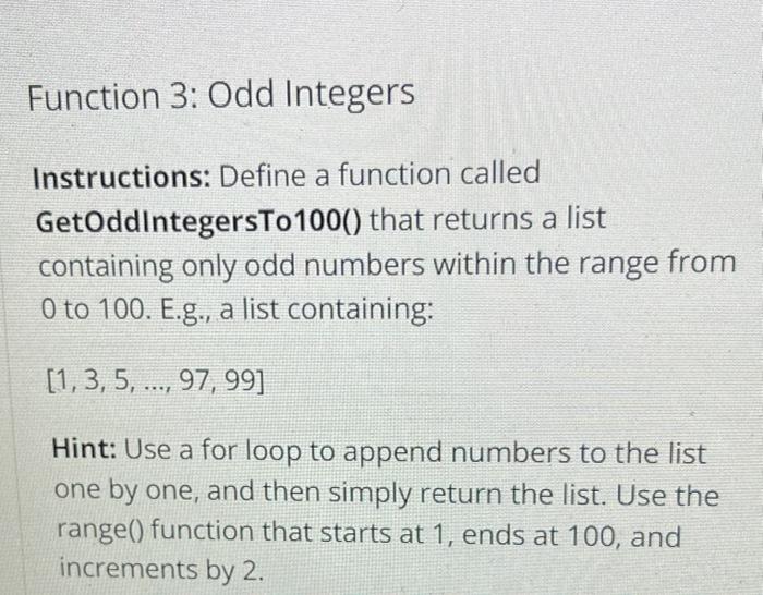 Solved Your Tasks Function 1: Dice Roll Instructions: Define | Chegg.com