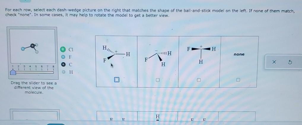 Solved For each row, select each dash-wedge picture on the | Chegg.com