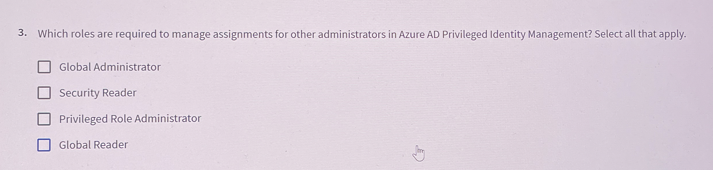 Solved Which roles are required to manage assignments for | Chegg.com