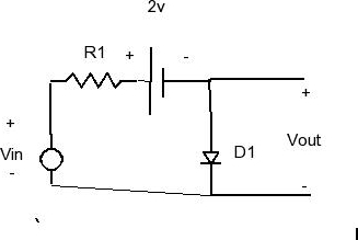 Solved Plot the input/output characteristics of the circuit | Chegg.com