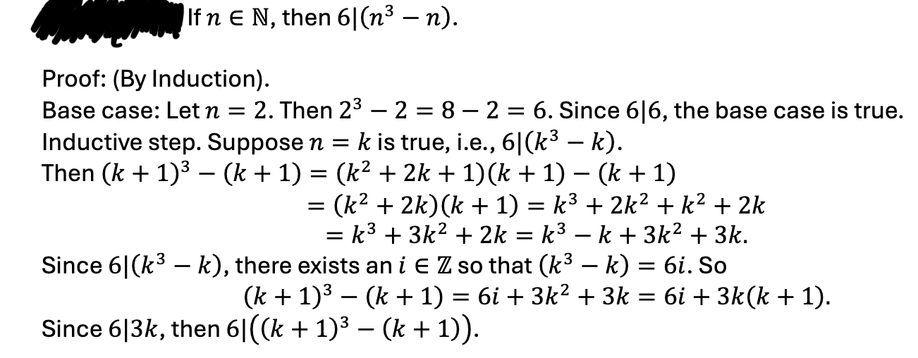 Solved There are two errors with this proof. Find both and | Chegg.com