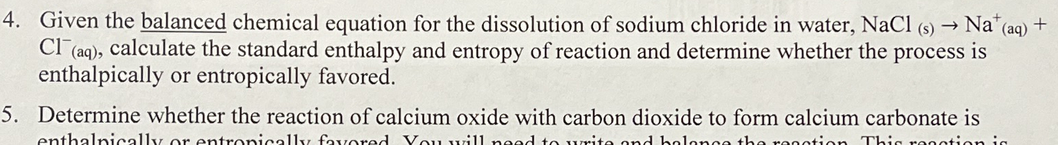 Solved Given the balanced chemical equation for the | Chegg.com