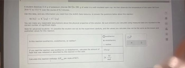 Solved 20.0 C to 15.5E over the coursn af X:2 miniates. | Chegg.com