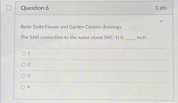 Solved Question 6 Refer Delhi Flower and Garden Centers | Chegg.com