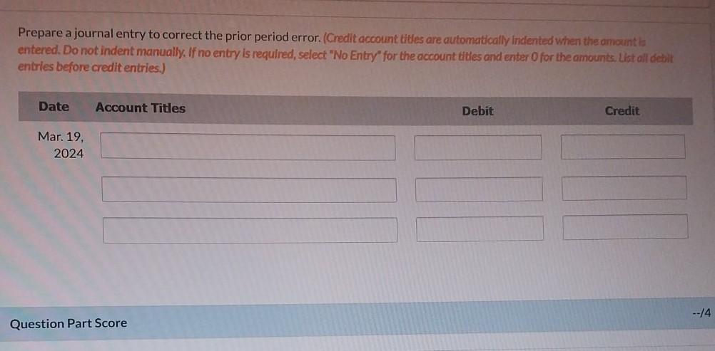Solved Current Attempt in Progress The ledger of Oriole | Chegg.com