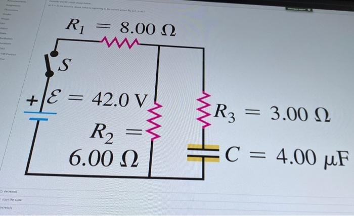 Solved ⎩⎨⎧R1=8.00ΩSR2=42.0 V6.00Ω⎭⎬⎫R3=3.00Ω | Chegg.com