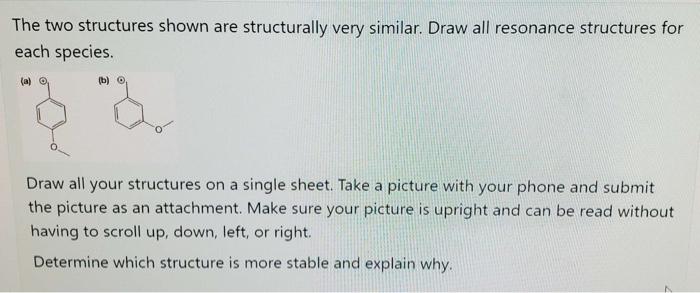 Solved The two structures shown are structurally very | Chegg.com