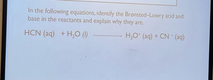 Solved In the following equations, identify the | Chegg.com